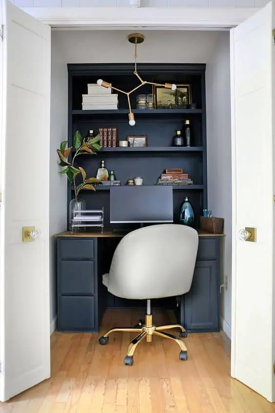 17 Built In Desk Ideas To Create The Perfect Study Or Work Space